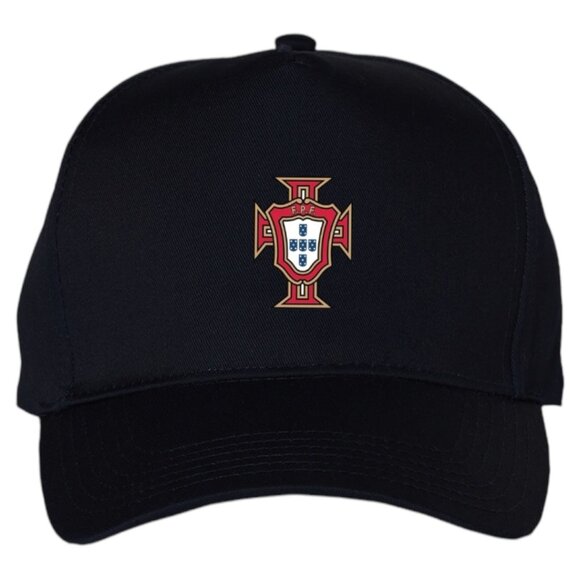 Accessories | Mens Portugal Soccer Logo Baseball Cap Hat Black | Poshmark